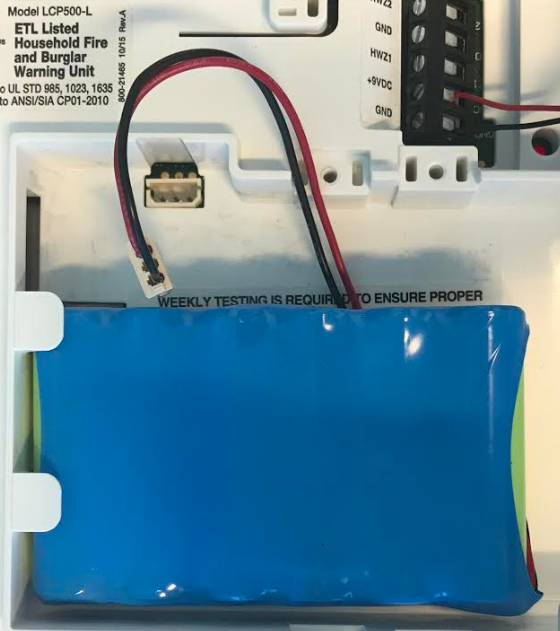 Lyric Panel - Replace Panel Backup Battery