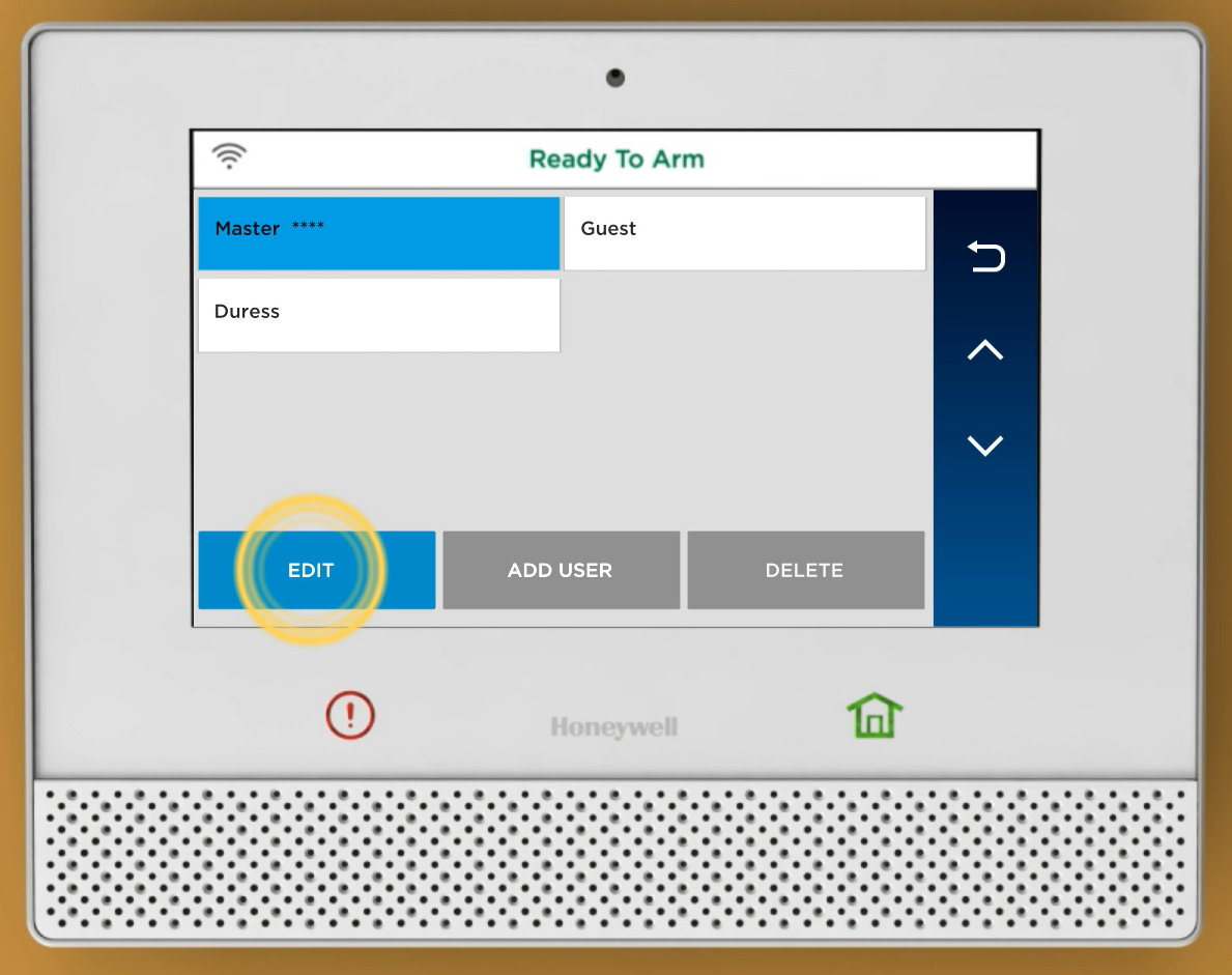 Lyric Panel - Change Master Code