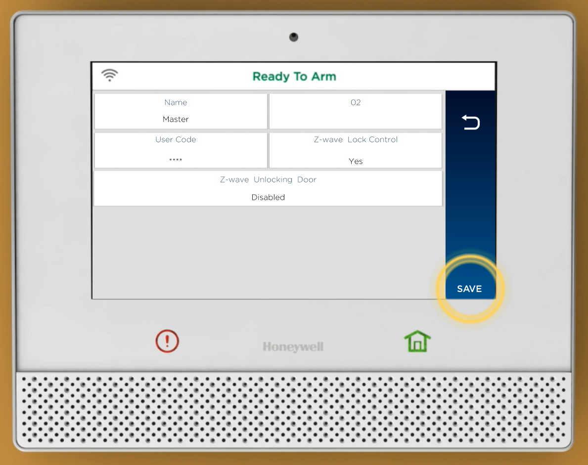 Lyric Panel - Change Master Code