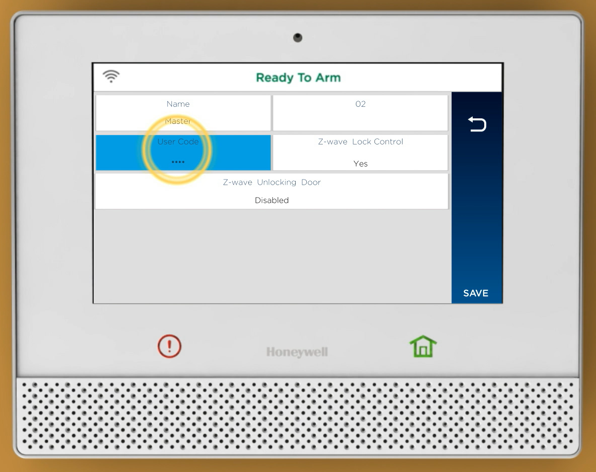 Lyric Panel - Change Master Code