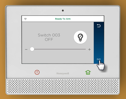 Lyric Panel - Edit ZWave Device Name